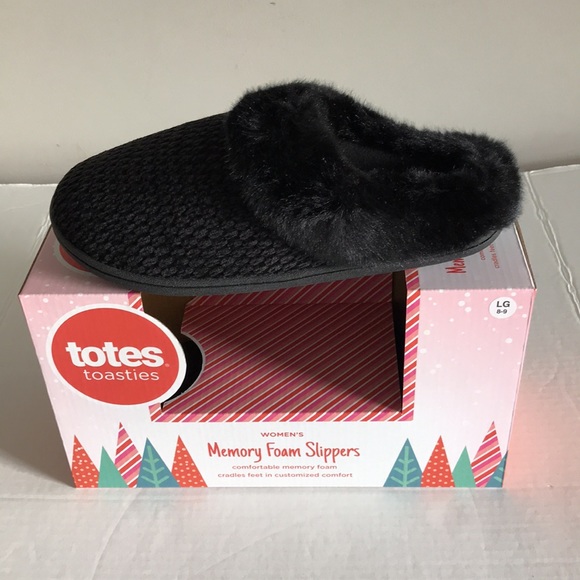 totes toasties | Shoes | Totes Toastiest Womans Memory Foam Slippers ...